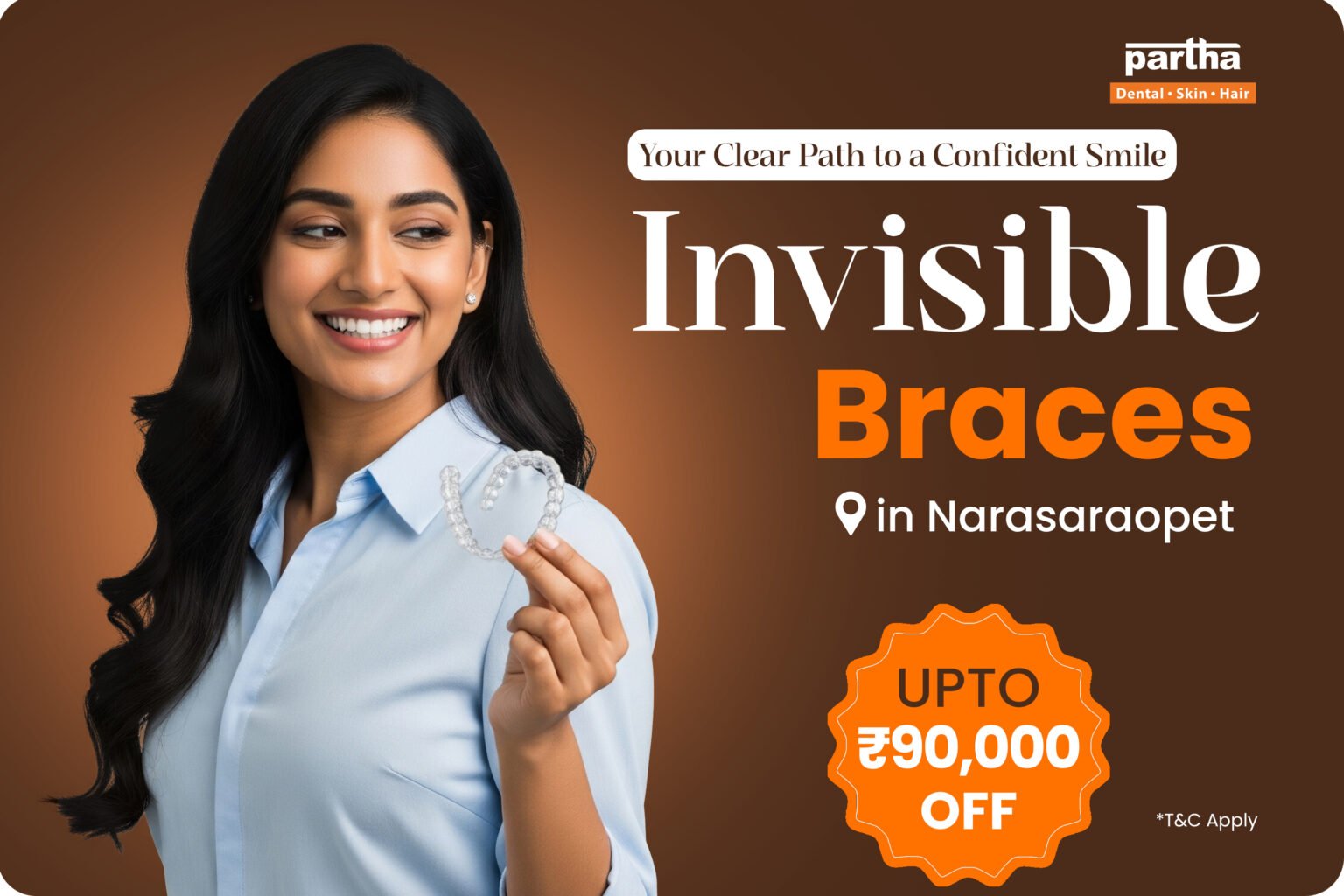 Invisible Braces In Narasaraopet | Invisalign Provider